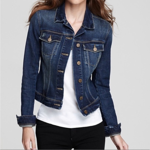 PAIGE | Jackets & Coats | Sale Paige Beverly Denim Jean Jacket Classic Blue Rinse | Poshmark